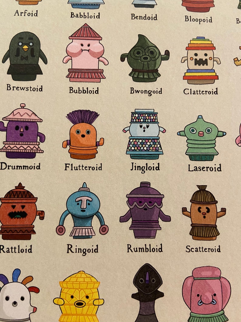 Gyroid Guide Art Print - Etsy