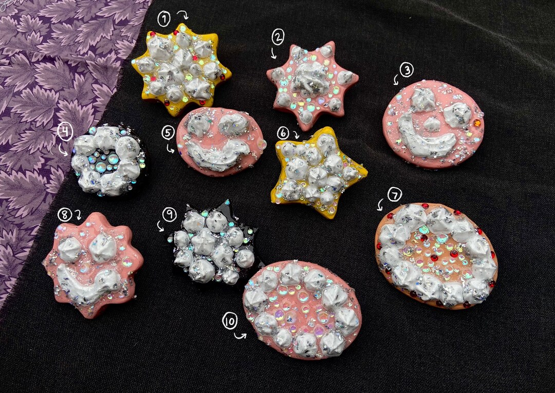 Handmade Magical Cake Pins - Etsy
