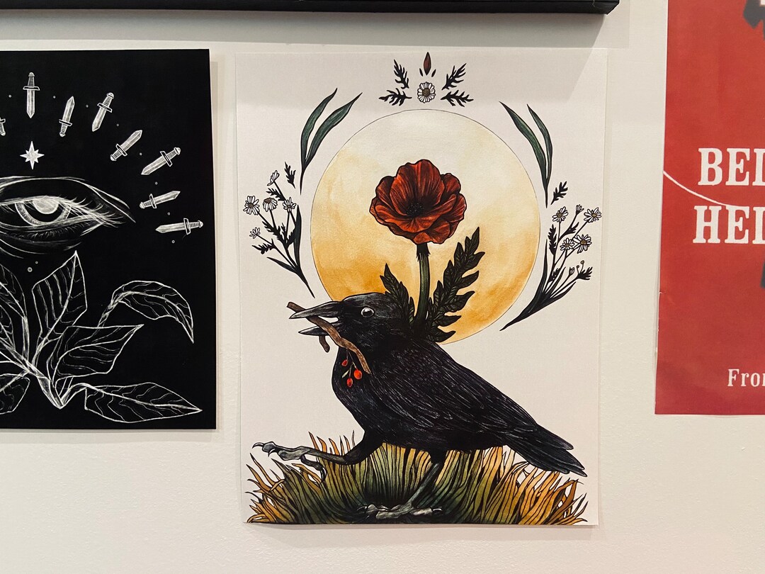 The Forager Art Print - Etsy