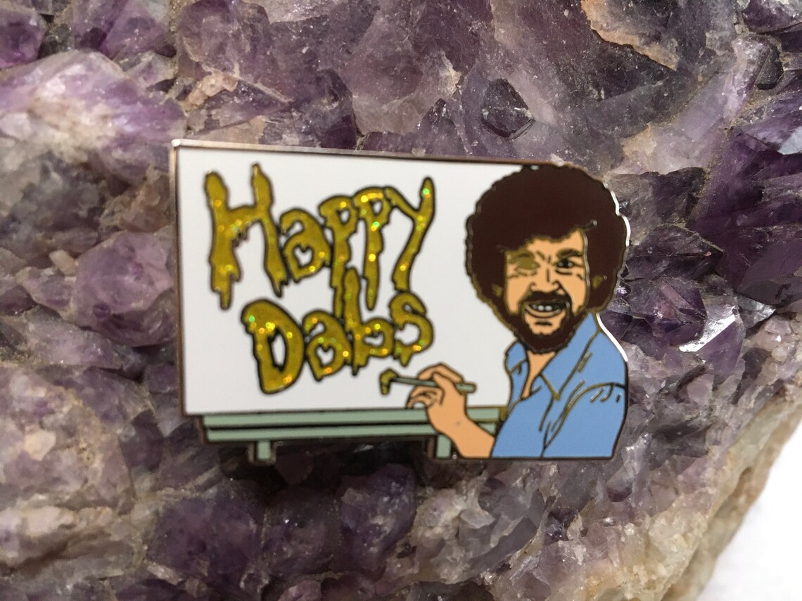 Dab Pin Heady Festival Weed Oil Hash Cartoon 710 Shatter Pot - Etsy