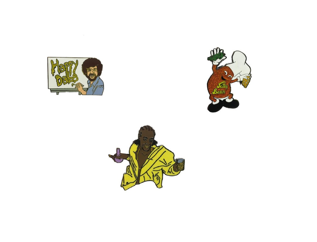3-pack Dab Pins 710 Oil Rig Dab Pin Meme Happy Dabs Sampson Chapelle ...