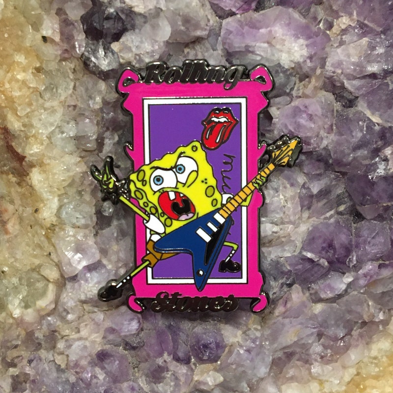 Spongebob Squarepants Enamel Pins - Etsy