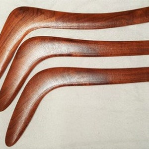 Handmade Aboriginal Black Wattle Kylie Boomerang - Etsy