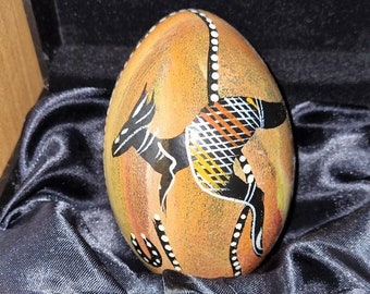 Aboriginal Emu Egg - Etsy Australia