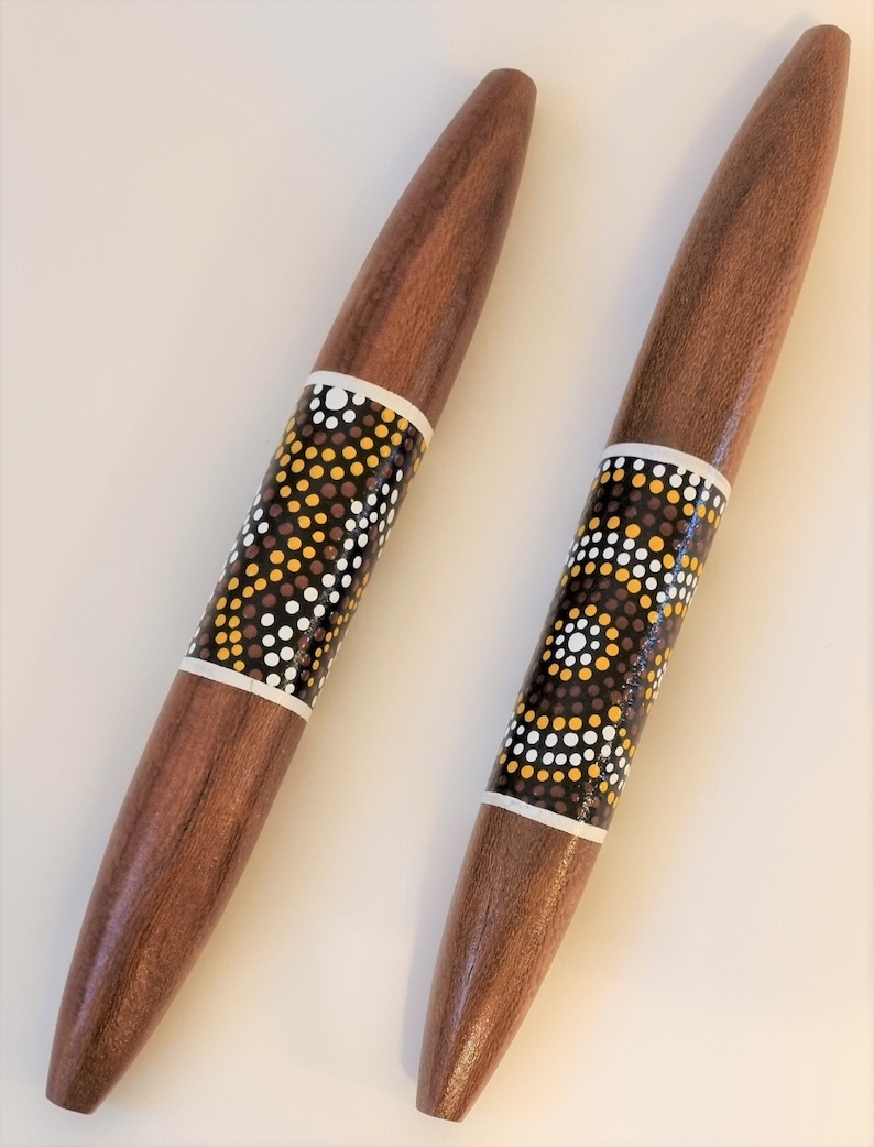 Traditional Aboriginal Clapsticks - Etsy