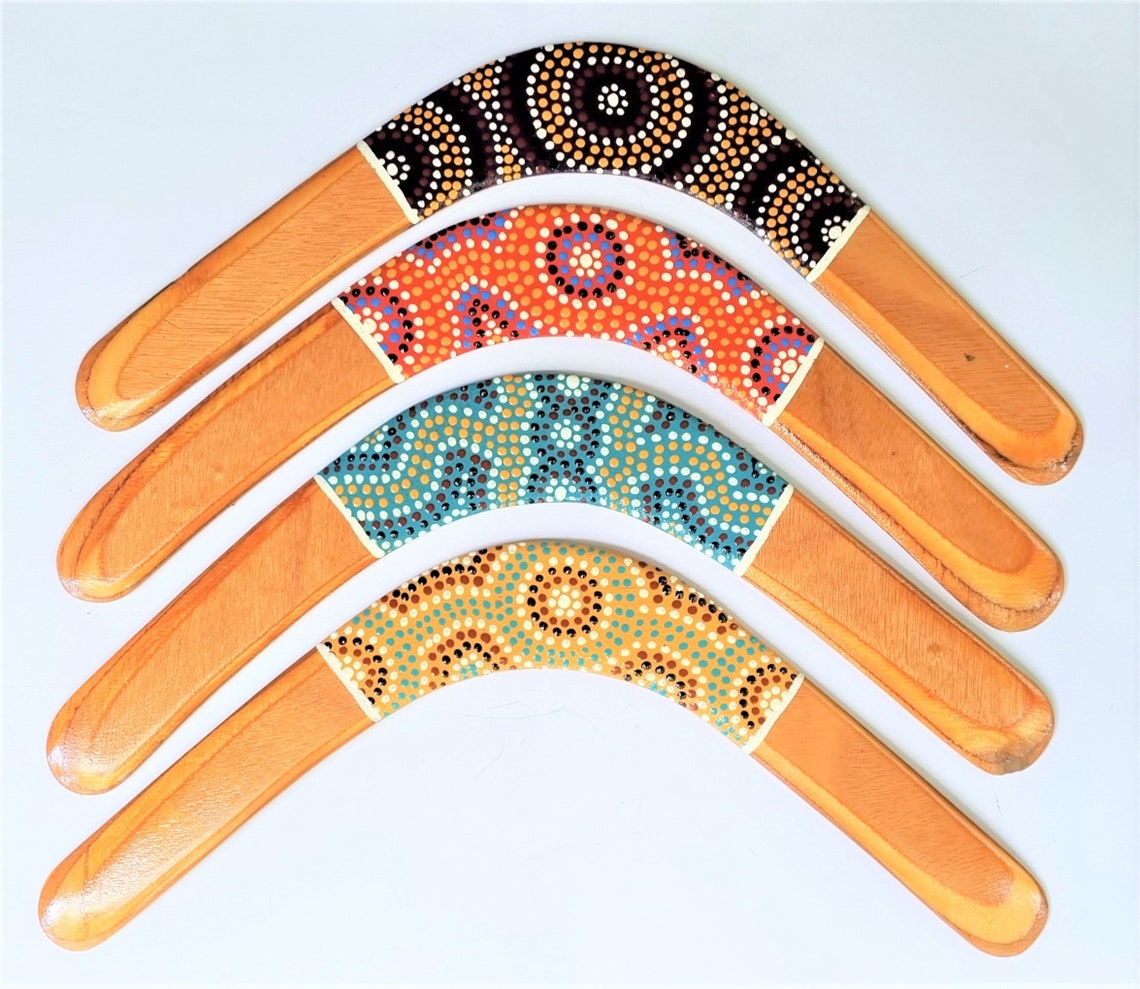 Returning Traditional Boomerang Dot Art Design 16 Inch - Etsy