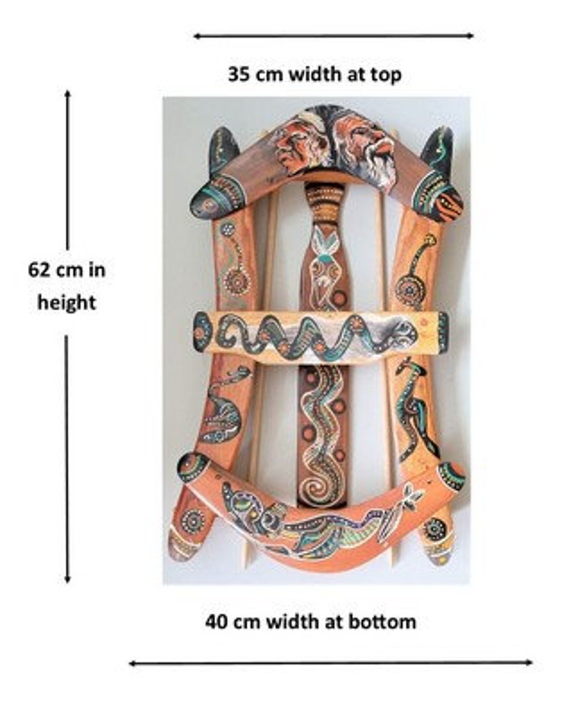 Aboriginal Shadow Box 100% Authentic Australian Made - Etsy