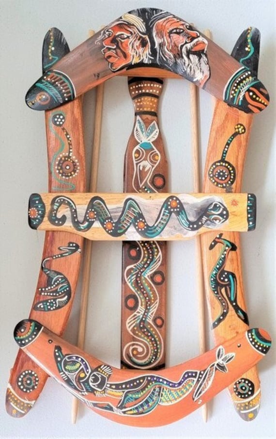 Aboriginal Shadow Box 100% Authentic Australian Made - Etsy