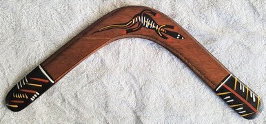 Returning Traditional Boomerang | Left or Right-handed Throwing | 16 ...