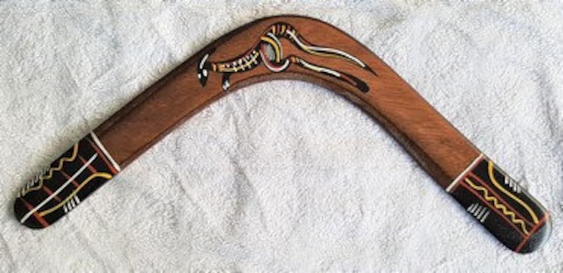 Returning Traditional Boomerang | Left or Right-handed Throwing | 16 ...