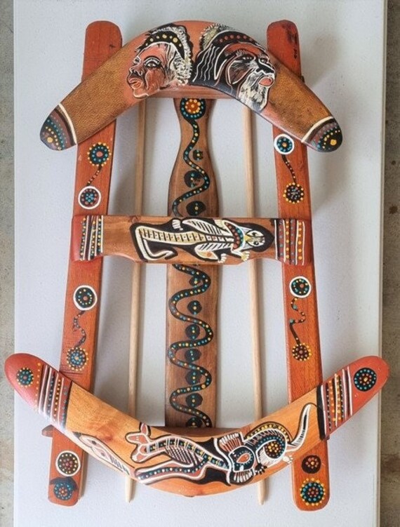 Aboriginal Shadow Box 100% Authentic Australian Made - Etsy