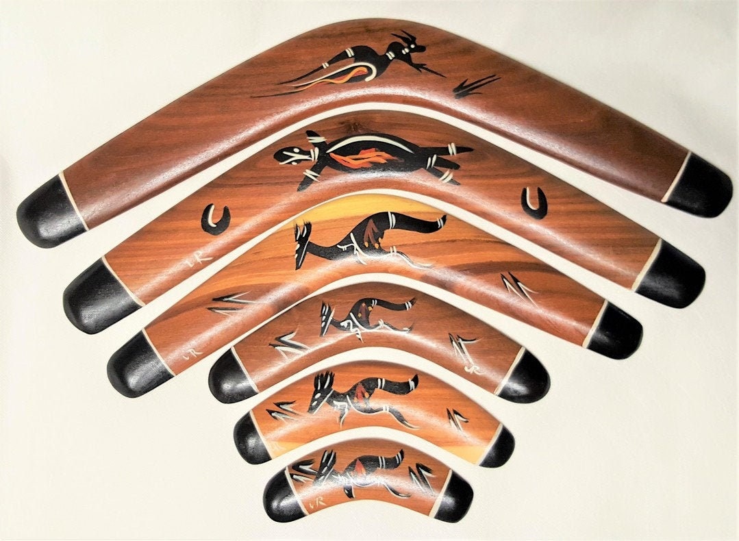 Black tipped display boomerang 6 to 22 inch - Etsy 日本