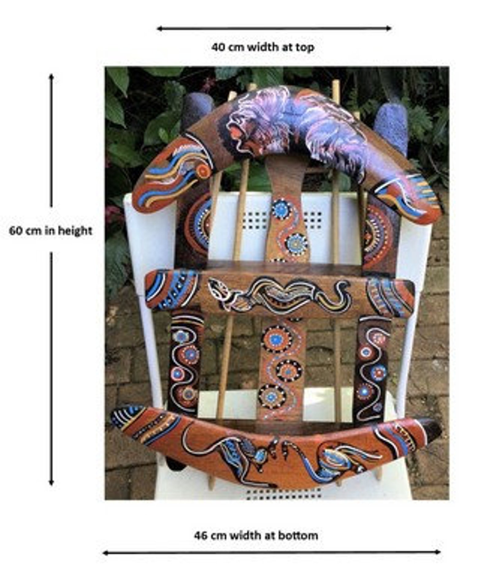 Aboriginal shadow Box 100% Authentic Australian Made | Etsy