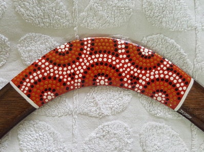 Returning Traditional Boomerang Dot Art Design 16 Inch - Etsy