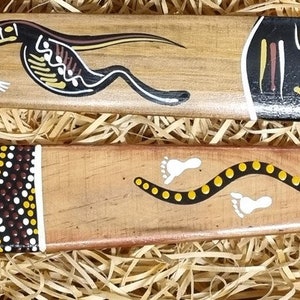 Aboriginal Bullroarer and Message Stick | Gift Pack - Etsy