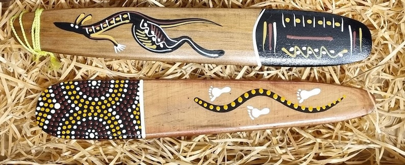 Aboriginal Bullroarer and Message Stick | Gift Pack - Etsy