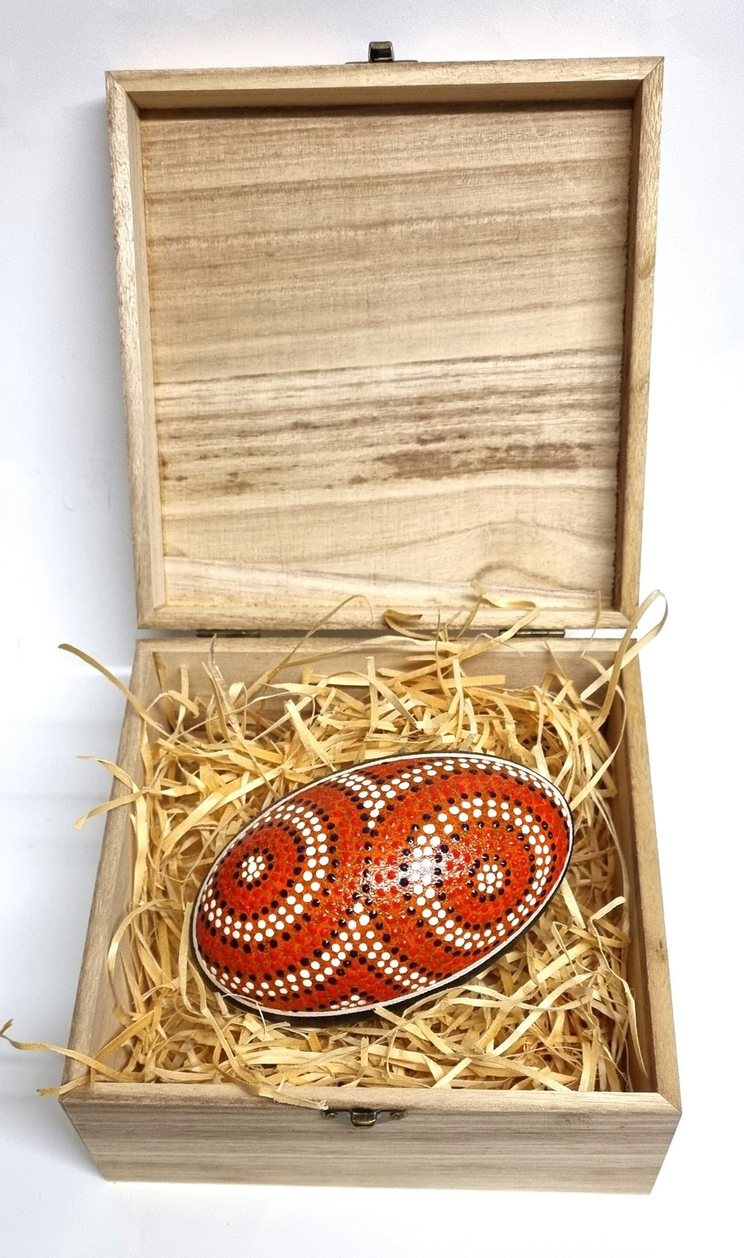 Aboriginal Hand Painted Emu Egg | Dot Art Design - Etsy
