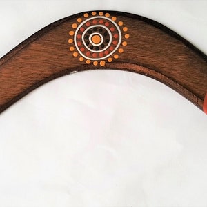 Returning Traditional Boomerang | Tracks Design |16 Inch | Choose Left ...