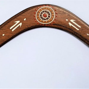 Returning Traditional Boomerang | Tracks Design |16 Inch | Choose Left ...