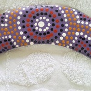Returning Traditional Boomerang | Dot Art Design | 16 Inch ...