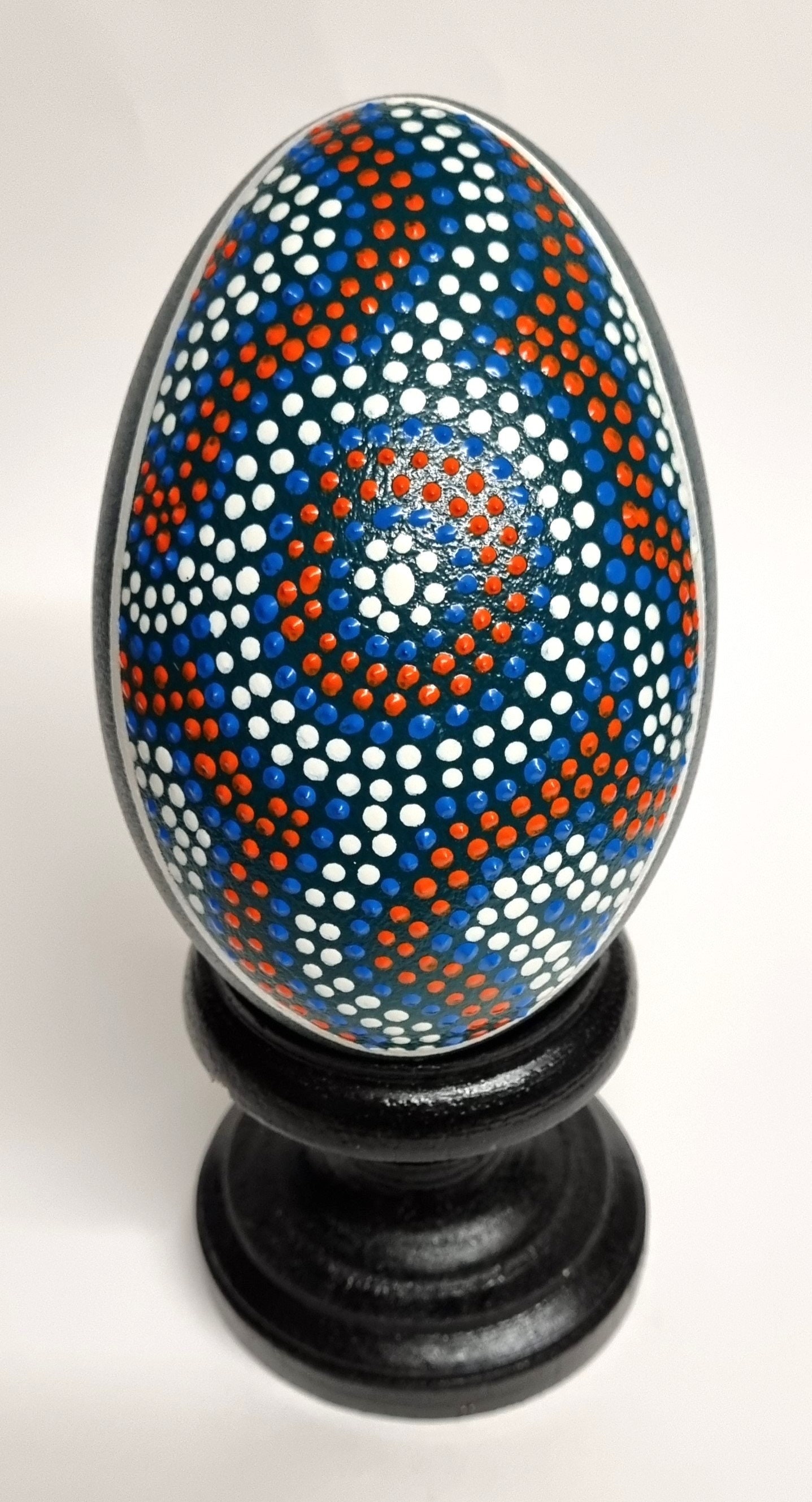 Aboriginal Hand Painted Emu Egg Dot Art Design - Etsy