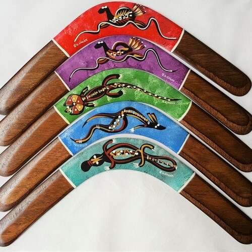 Traditional Animals Design 16 Inch Returning Boomerang - Etsy