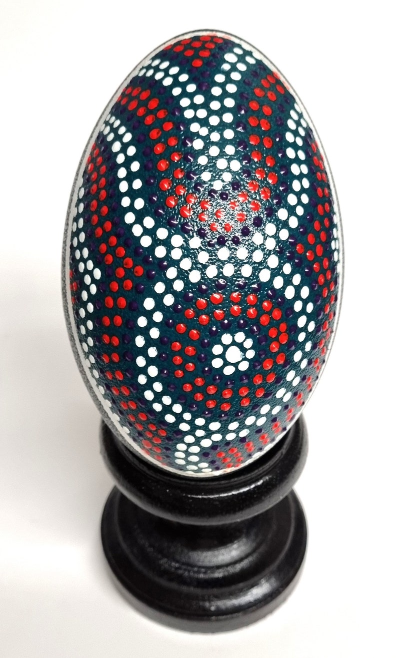 Aboriginal Hand Painted Emu Egg Dot Art Design - Etsy