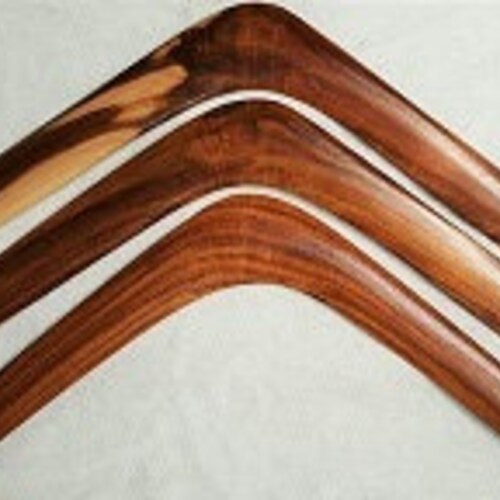 Traditional Aboriginal Hunting Boomerang Black Wattle Timber - Etsy ...