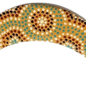 Returning Traditional Boomerang | Dot Art Design | 16 Inch ...