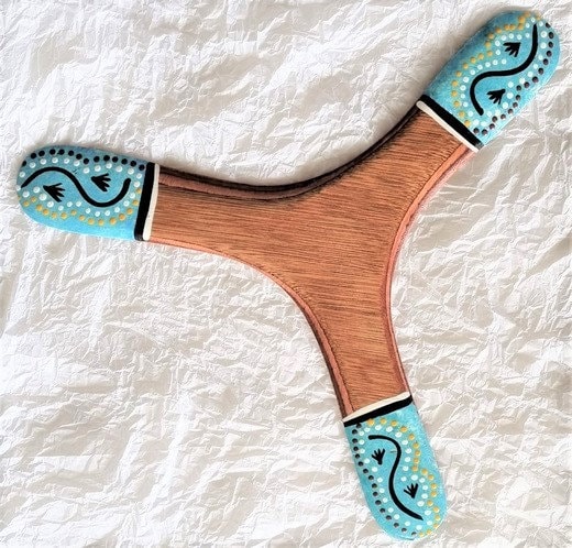 Tri Boomerang 3-blade Hand-made Wooden Boomerang Easy to - Etsy