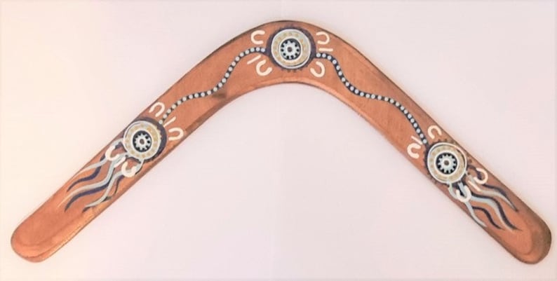 Australia's Largest (20 Inch) Aboriginal Returning Boomerang | Choose ...