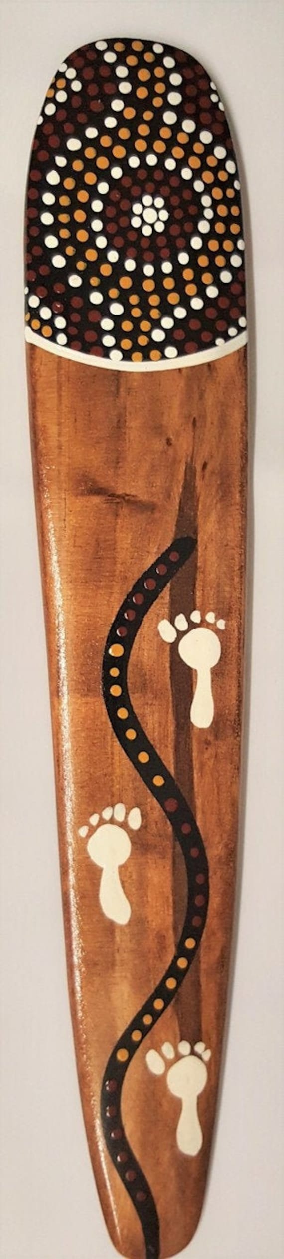 Aboriginal Message Stick Authentically Australian Made - Etsy
