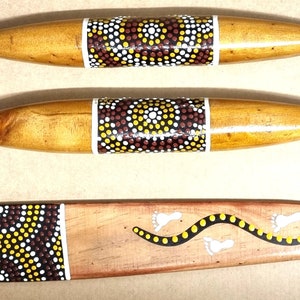 Aboriginal Clap Sticks and Message Stick | Gift Pack - Etsy