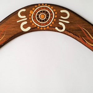 Returning Traditional Boomerang | Tracks Design |16 Inch | Choose Left ...