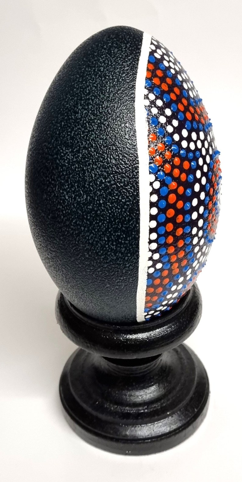 Aboriginal Hand Painted Emu Egg | Dot Art Design - Etsy Australia
