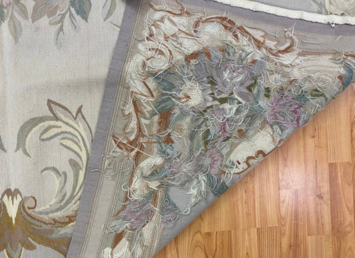 6' X 9' New Chinese Aubusson Oriental Rug Flat Weave | Etsy