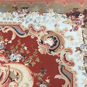 10'2" X 14'1" Chinese Aubusson Oriental Rug - Flat Weave - Hand Made ...
