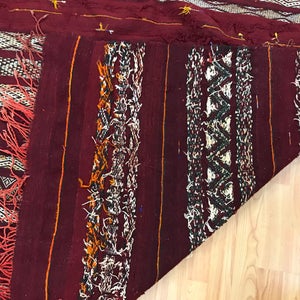 5'4" X 9' Mexican Aztek Kilim Hanging Rug - Hand Made - 100% Wool - Etsy