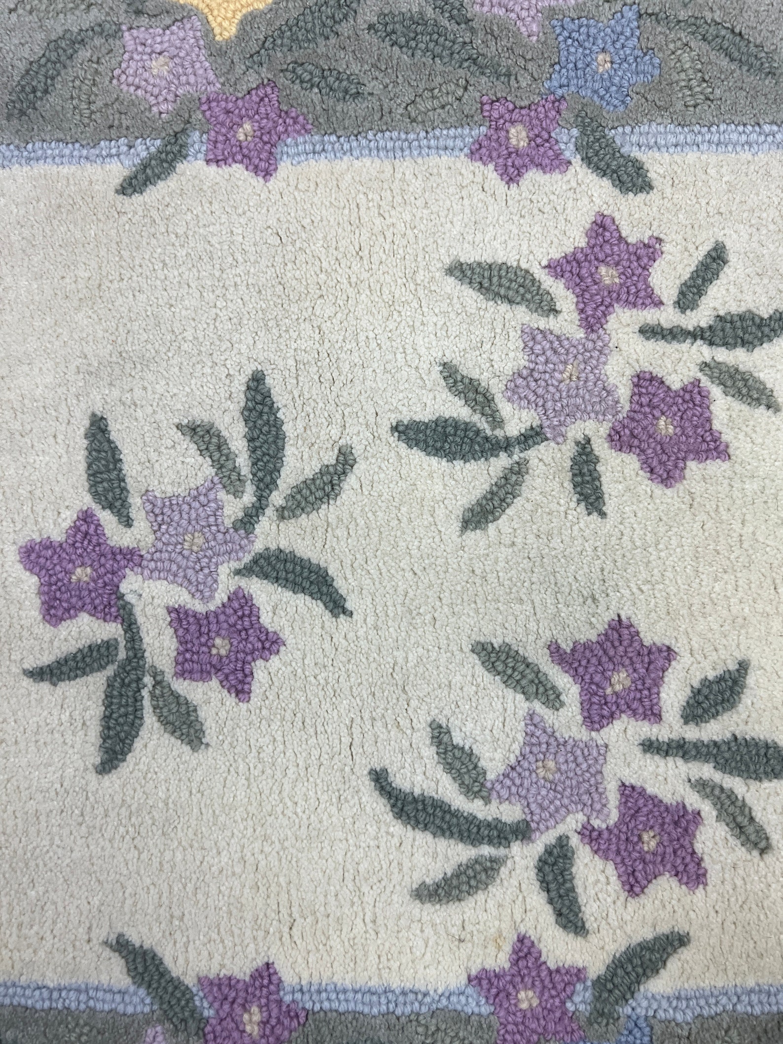 2'3 X 4' Chinese Stitch Work Oriental Rug Tufted Hand Made 100% Wool - Etsy