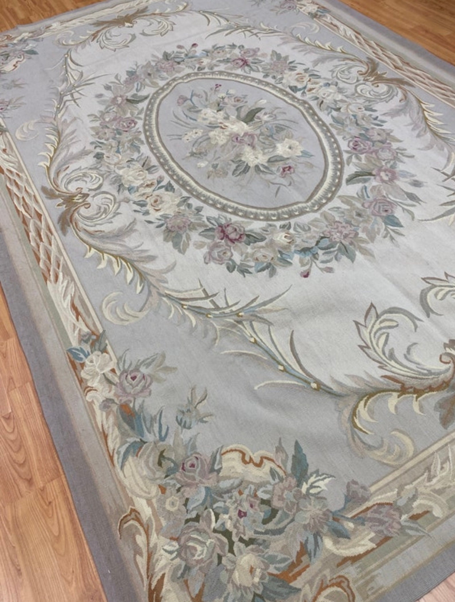 6' X 9' New Chinese Aubusson Oriental Rug Flat Weave | Etsy