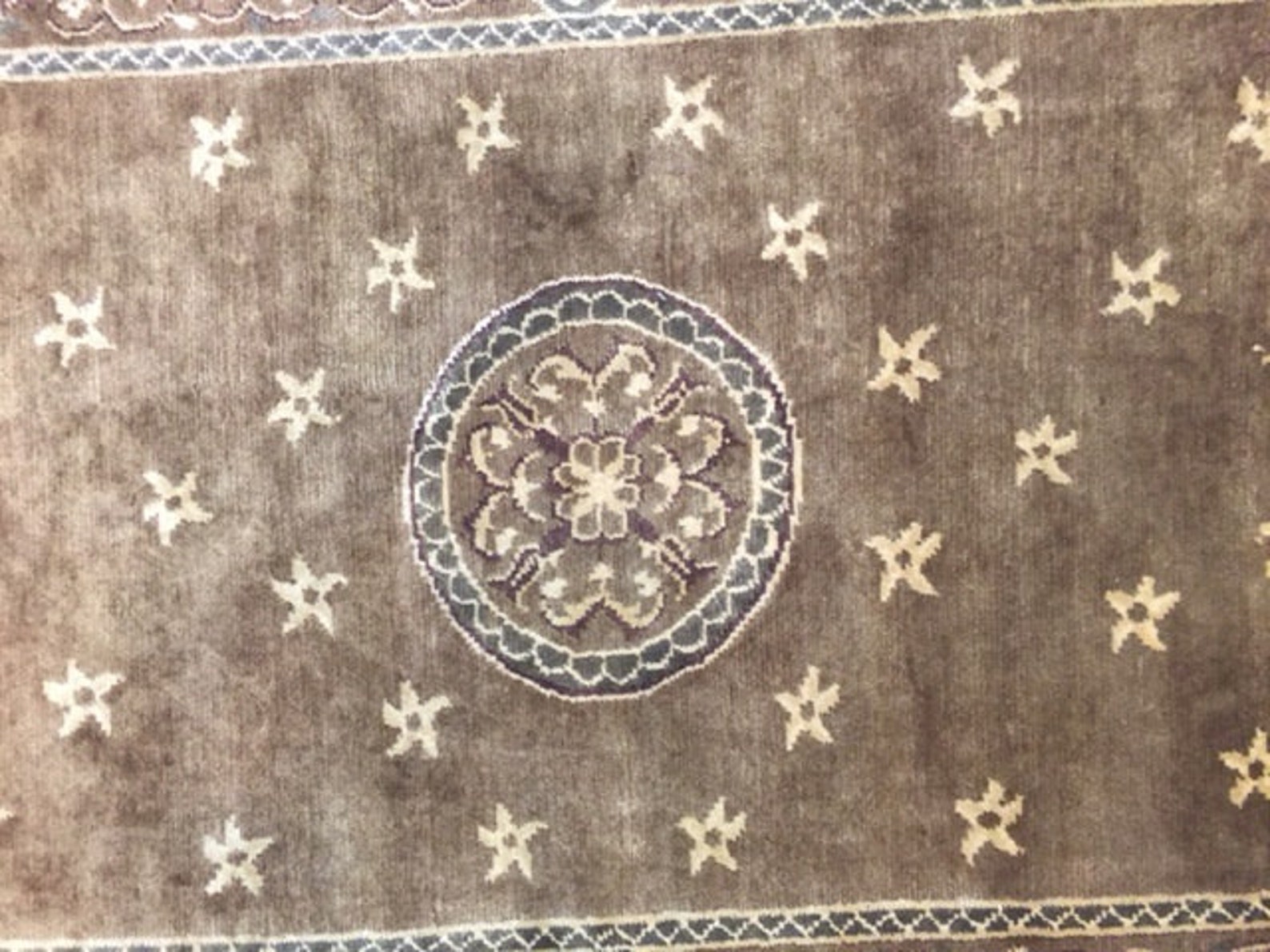 5' X 7'2 Indian Nepal nepalese Oriental Rug Modern Hand Made 100% Wool ...