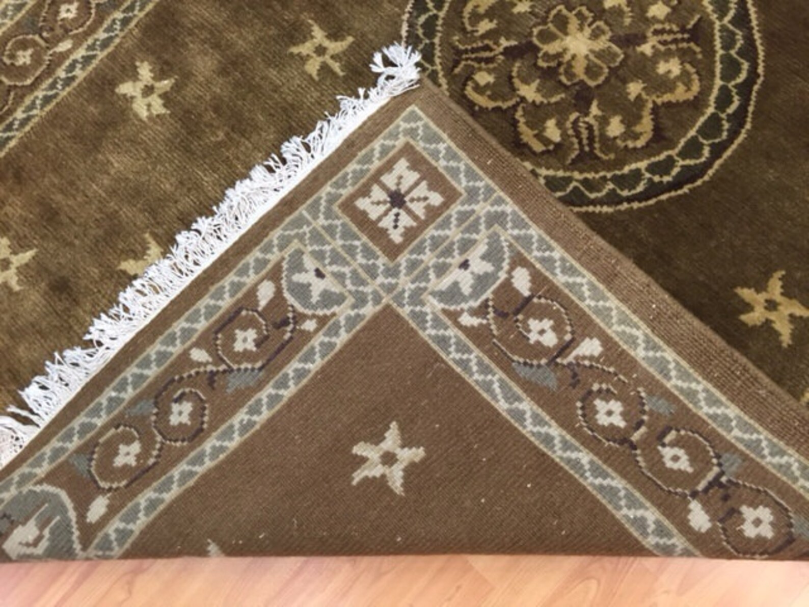 5' X 7'2 Indian Nepal nepalese Oriental Rug Modern Hand Made 100% Wool ...