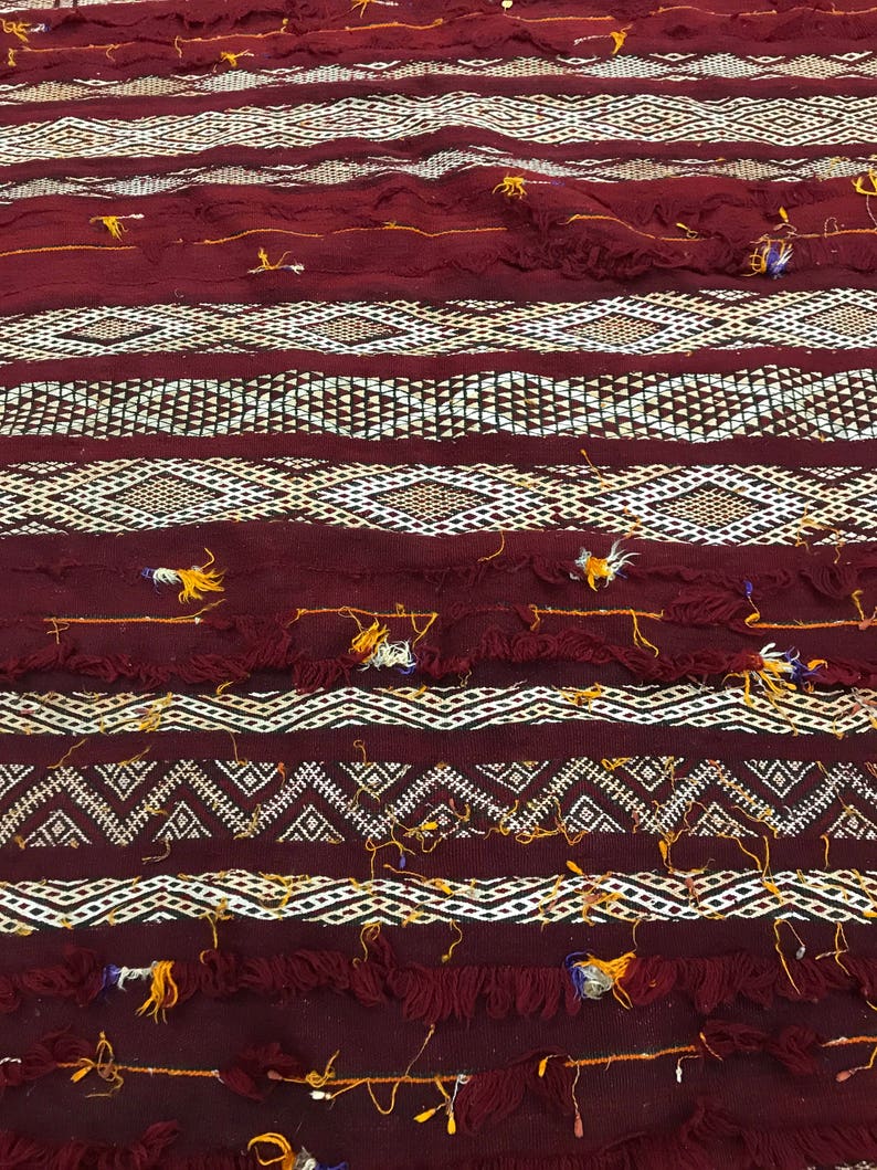 5'4 X 9' Mexican Aztek Kilim Hanging Rug Hand - Etsy