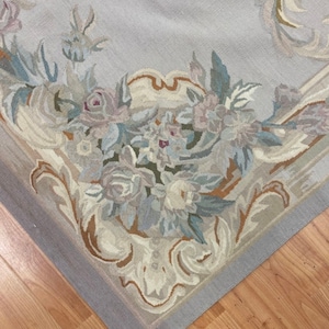 6' X 9' New Chinese Aubusson Oriental Rug - Flat Weave - Hand Made ...