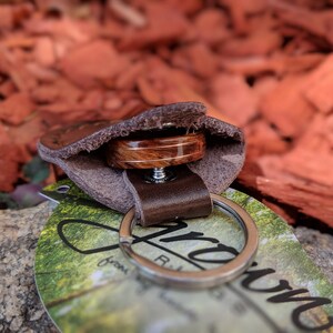 Leather Ring Holder, Pouch, Pocket, Keyring - Etsy