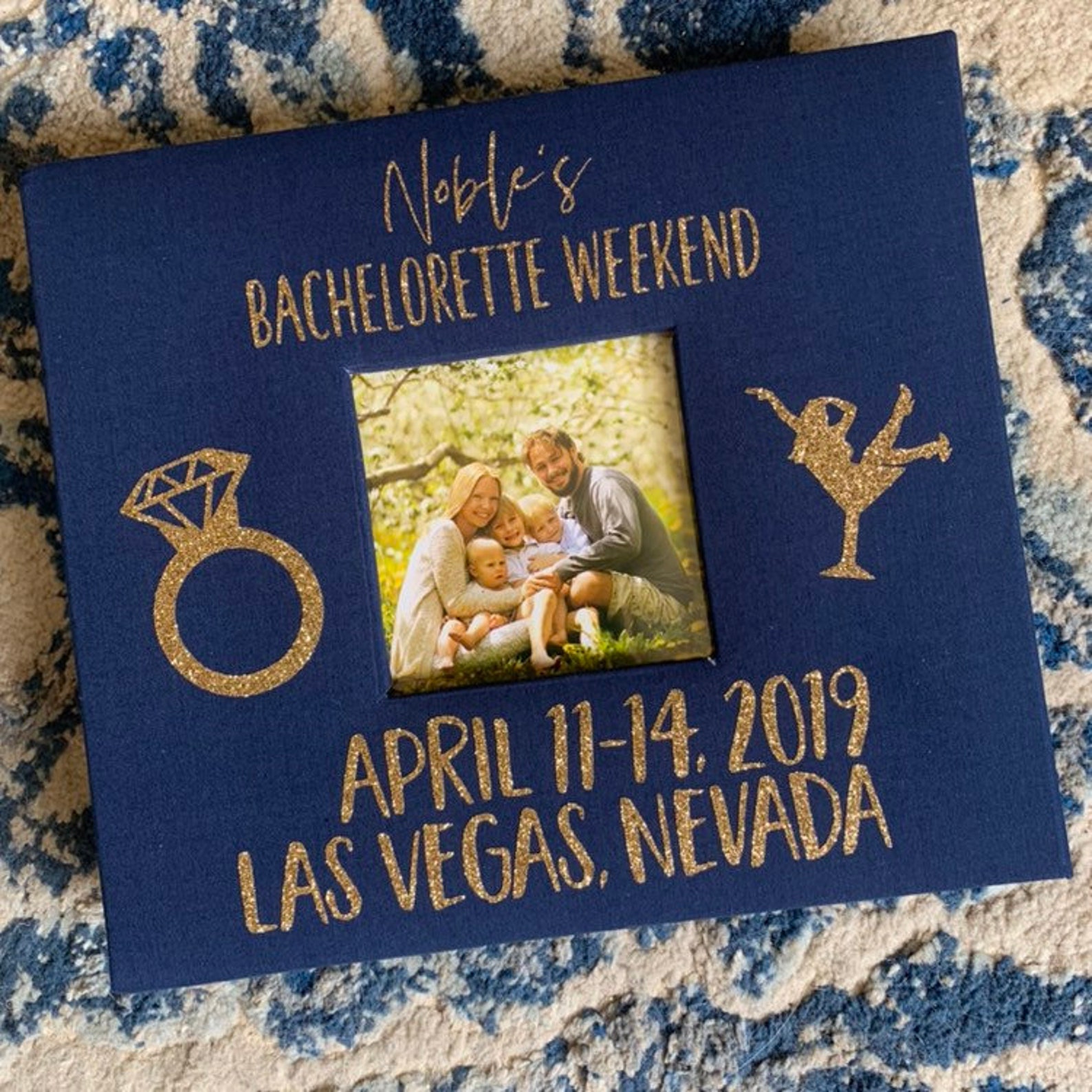 Bachelorette Photo Album Bachelorette Party Gift Scrapbook Engagement ...