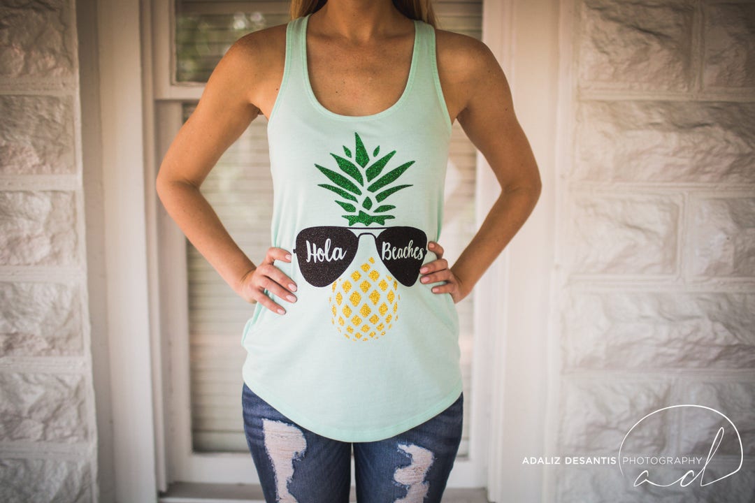 Spring Break Tank Hola Beaches Hola Bride Aloha Bride Aloha Beaches ...