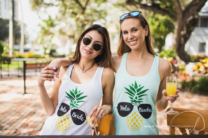 Beach Bachelorette Party Shirt Girl Weekend Aloha Beaches - Etsy