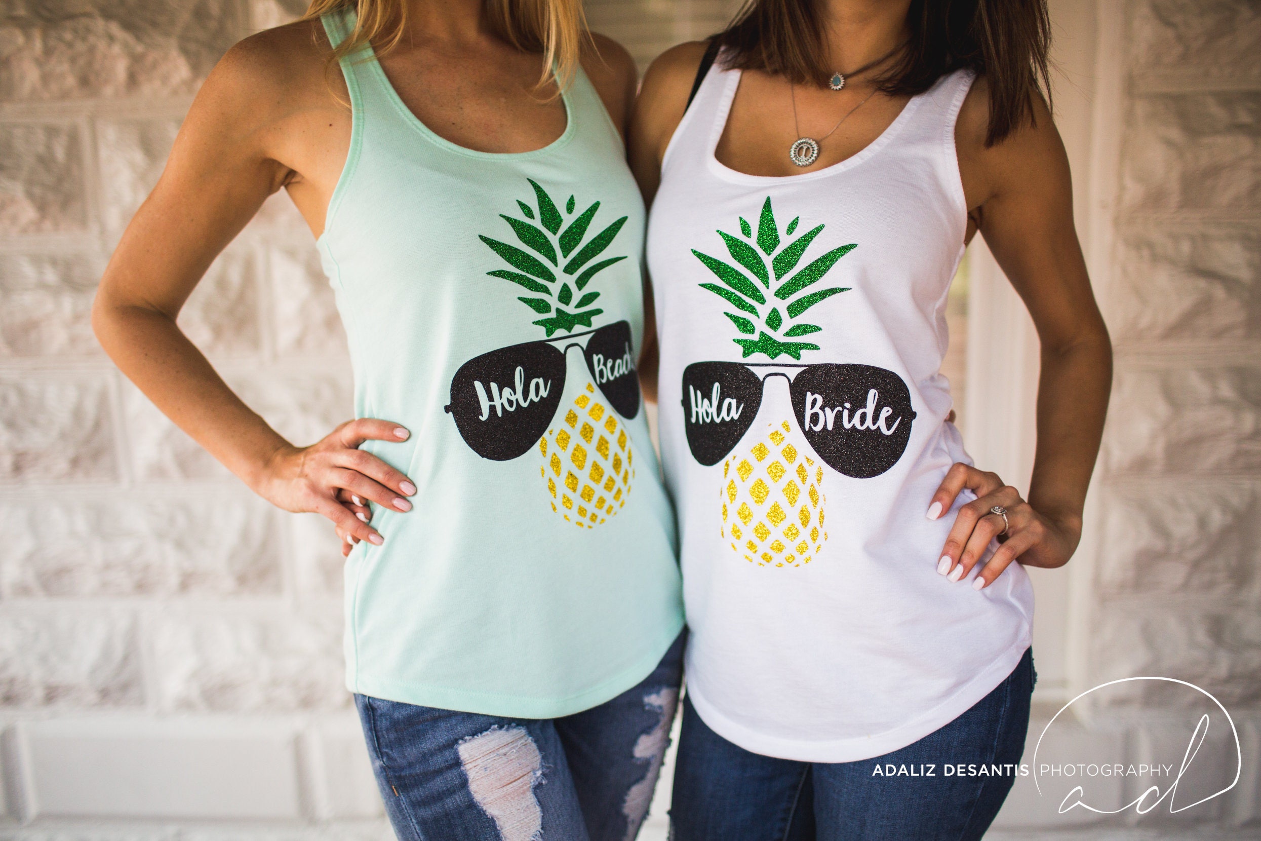 Spring Break Tank Hola Beaches Hola Bride Aloha Bride Aloha Beaches ...