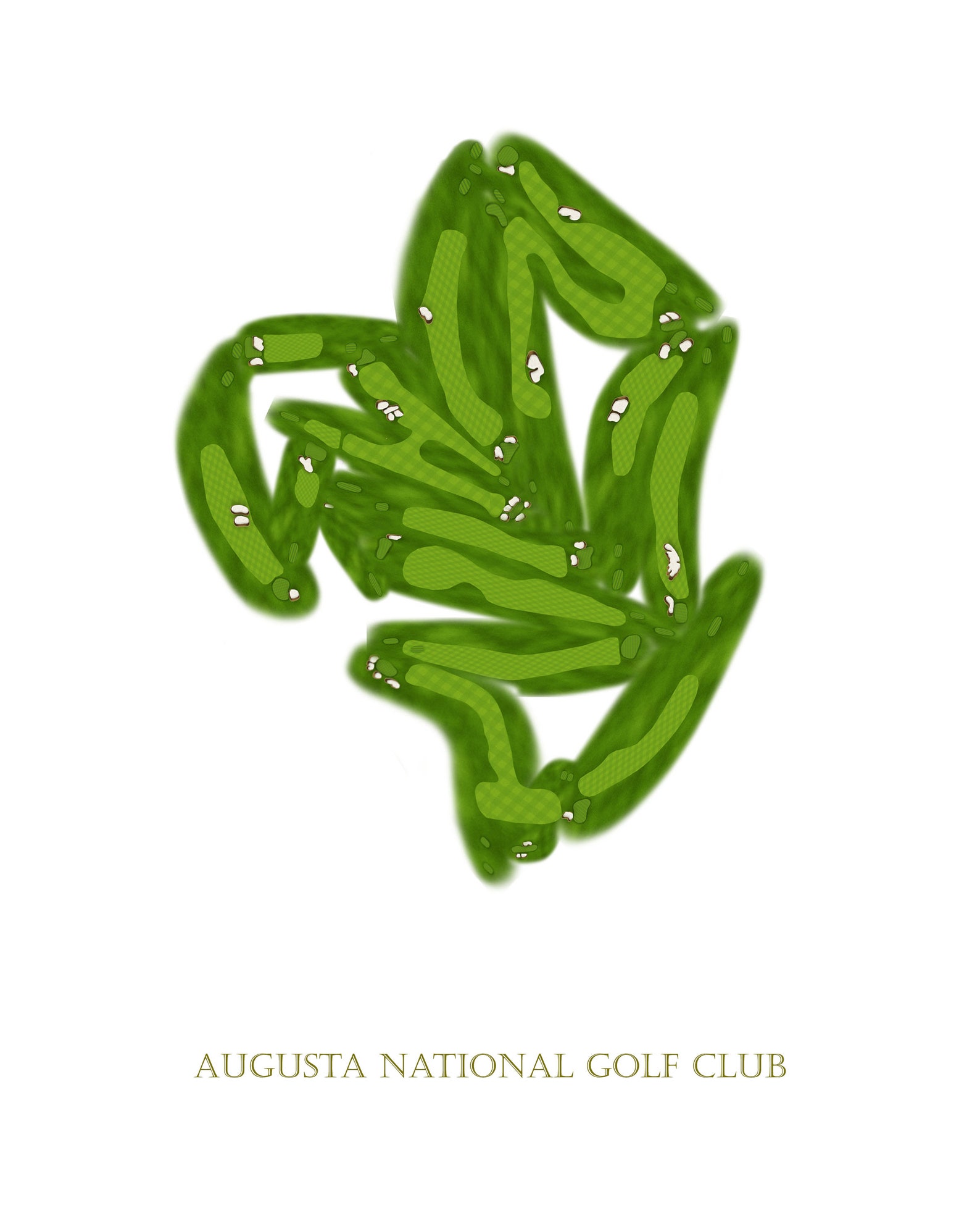 Augusta National Golf Club Print - Etsy